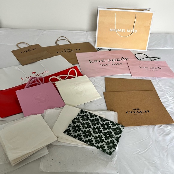 Coach | Other | Assorted Designer Shopping Bags And Boxes | Poshmark